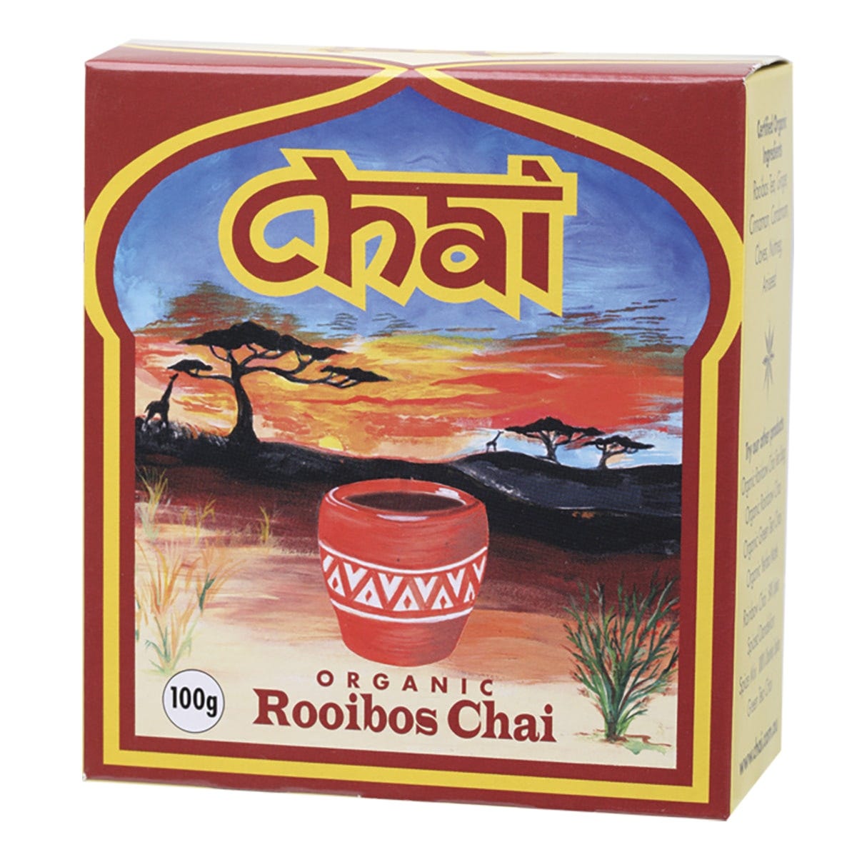 Chai Tea Organic Rooibos Chai – Mega Health Warehouse