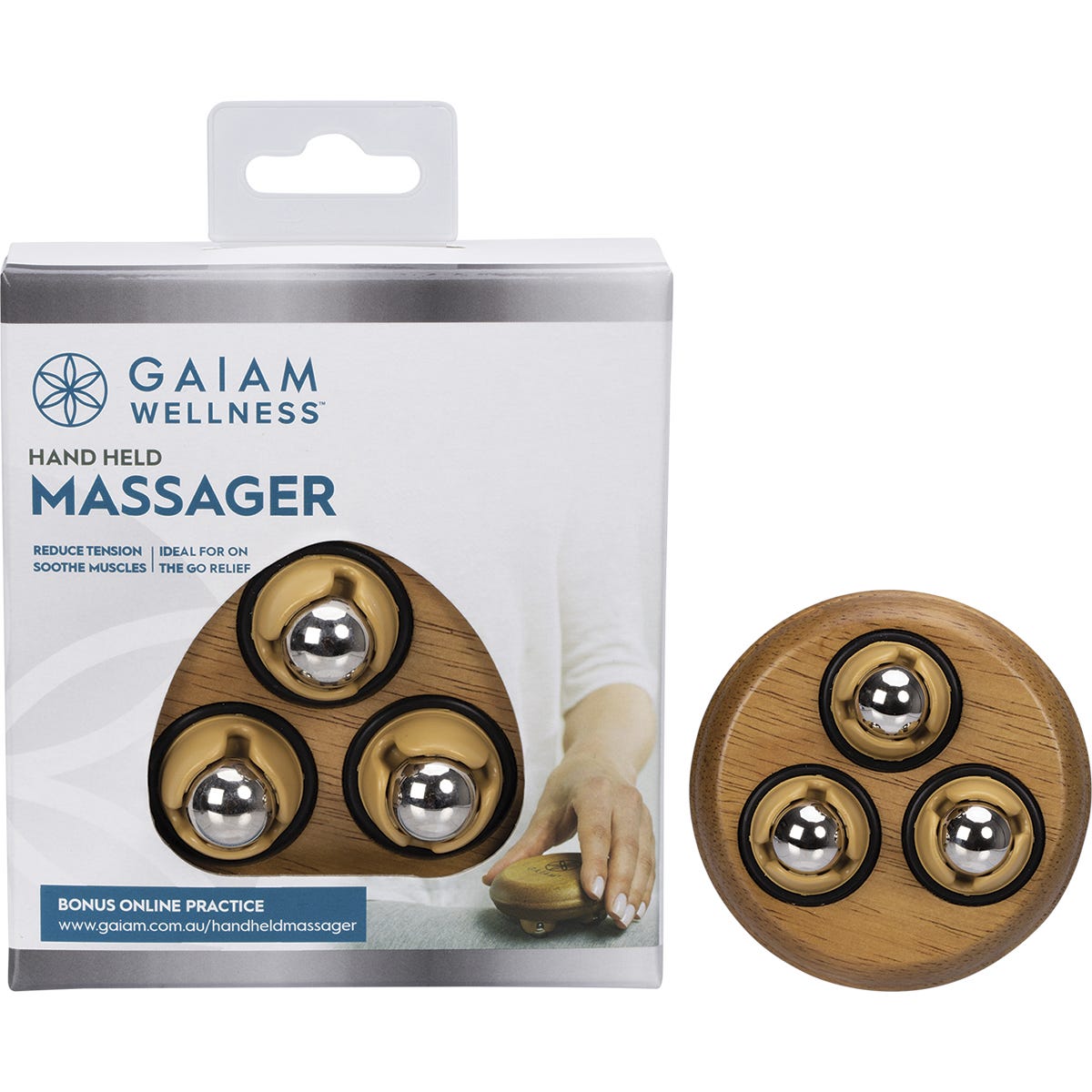 Gaiam Hand Held Massager – Mega Health Warehouse