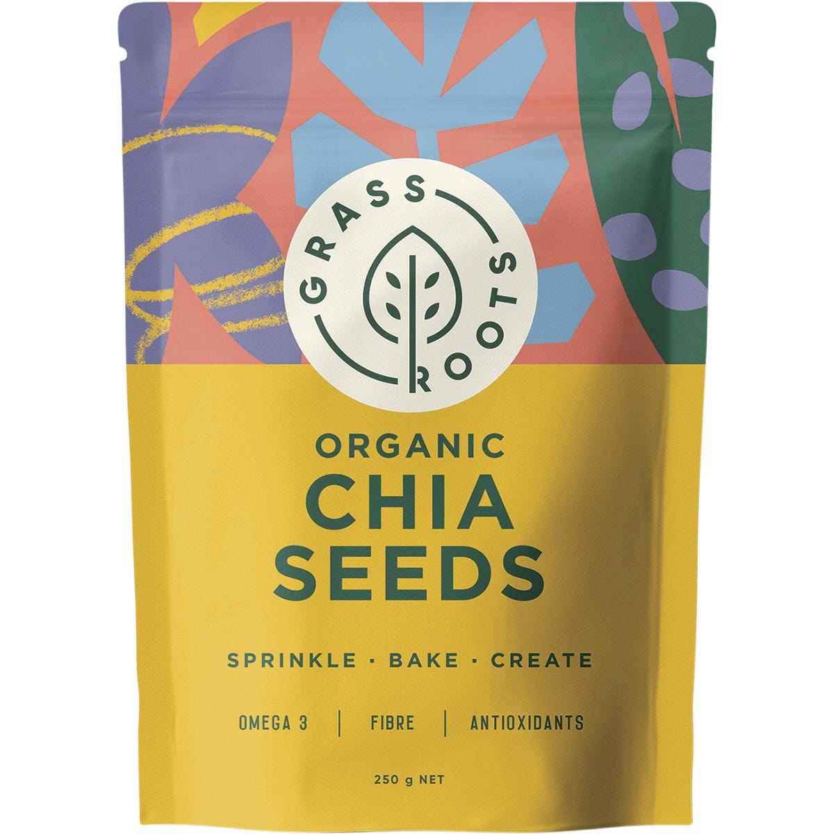 Grass Roots Organic Chia Seeds – Mega Health Warehouse