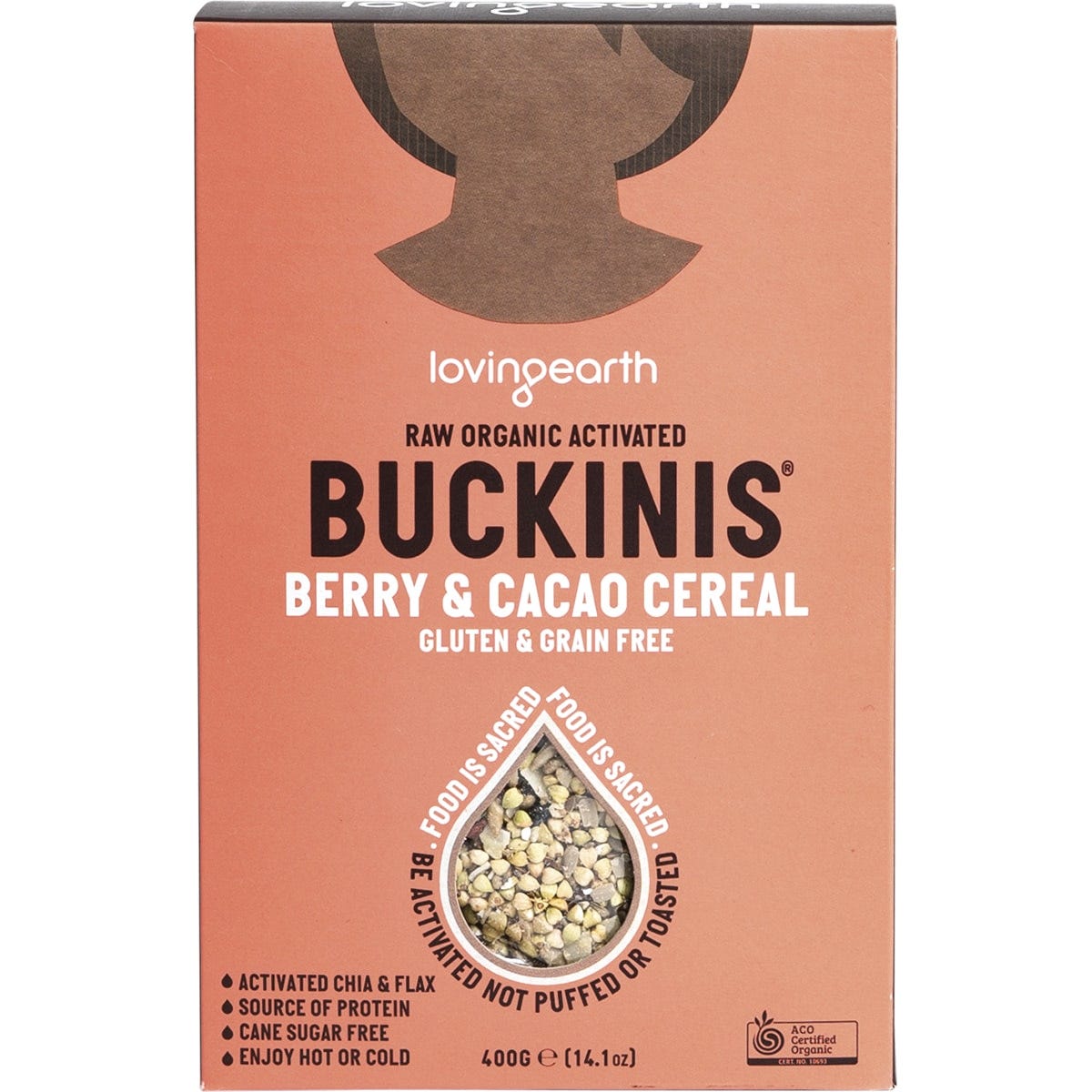 Loving Earth Buckinis Berry & Cacao Cereal – Mega Health Warehouse