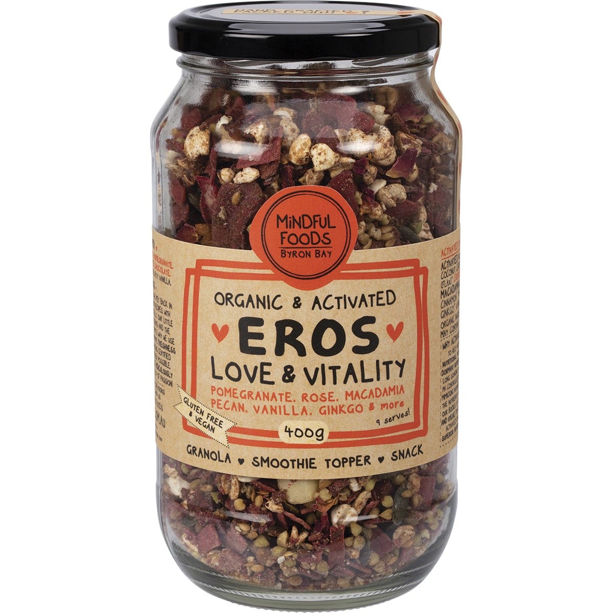Mindful Foods Eros Love & Vitality Granola Organic & Activated – Mega ...