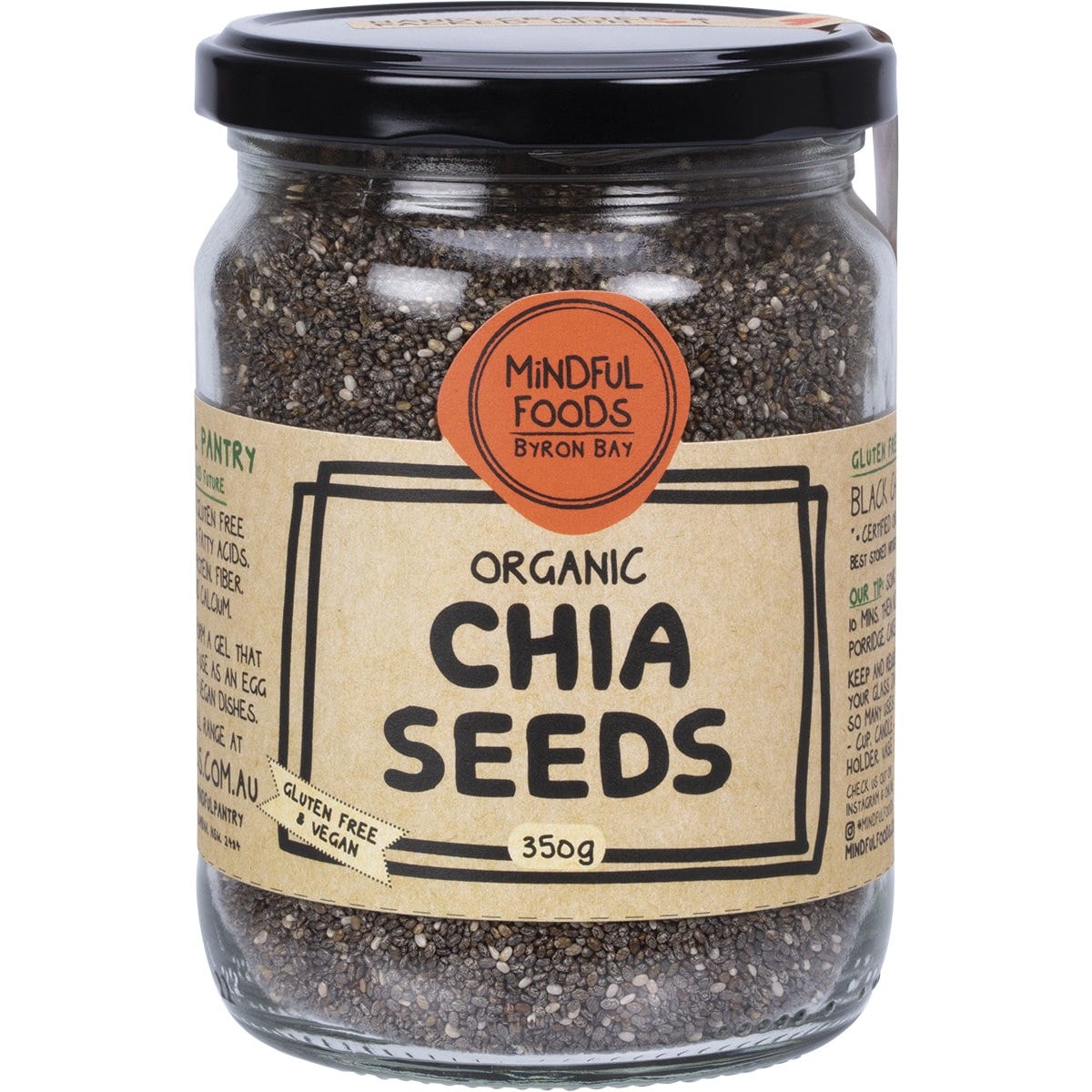 Mindful Foods Chia Seeds Organic – Mega Health Warehouse