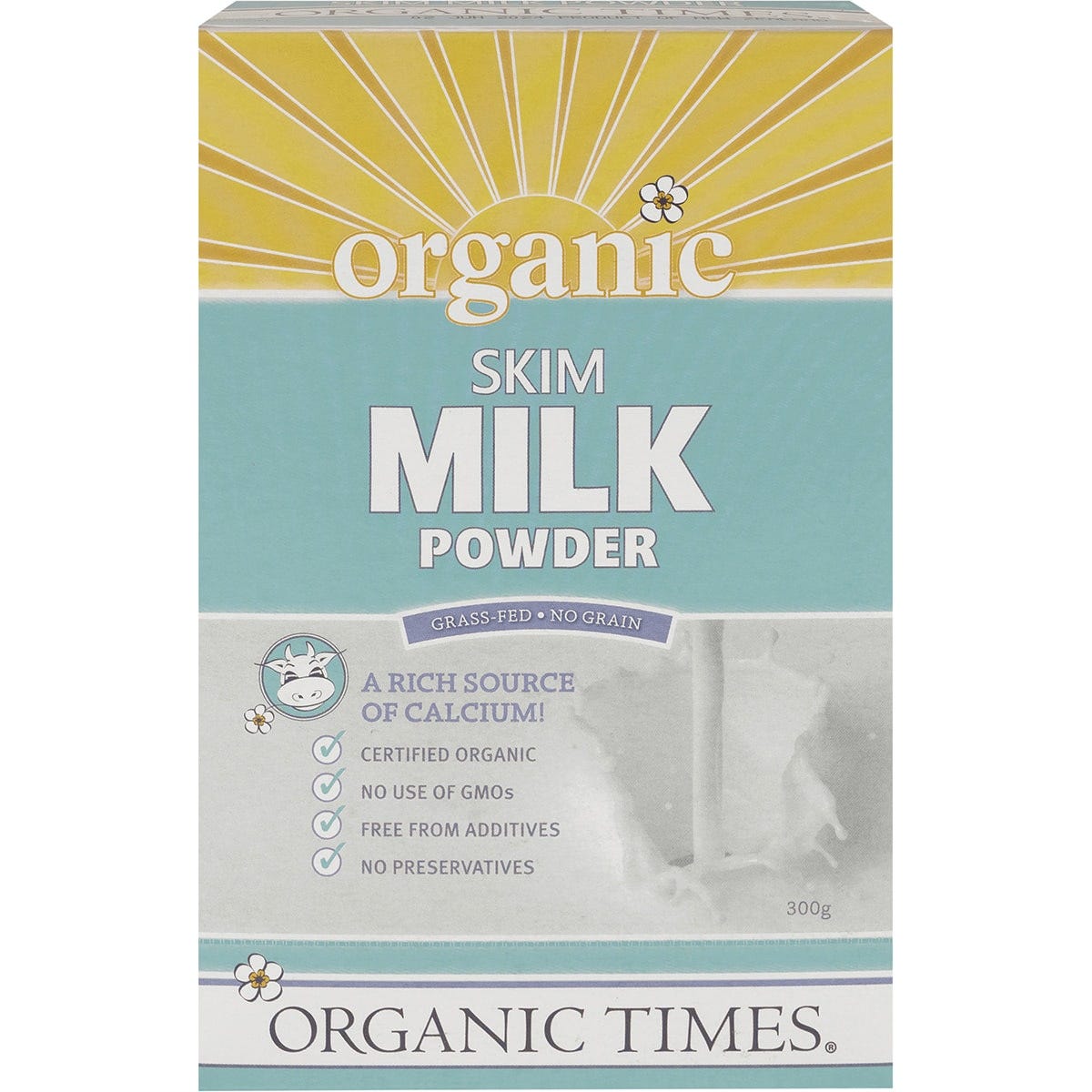 Organic Times Milk Powder Skim – Mega Health Warehouse