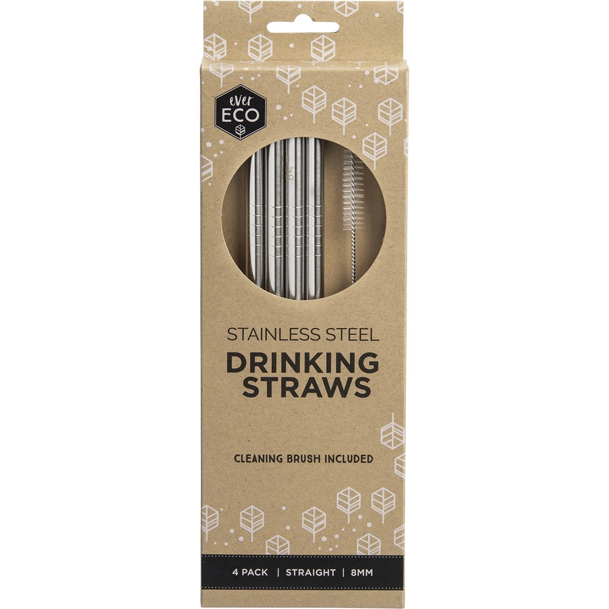 Ever Eco Stainless Steel Straws Straight – Mega Health Warehouse