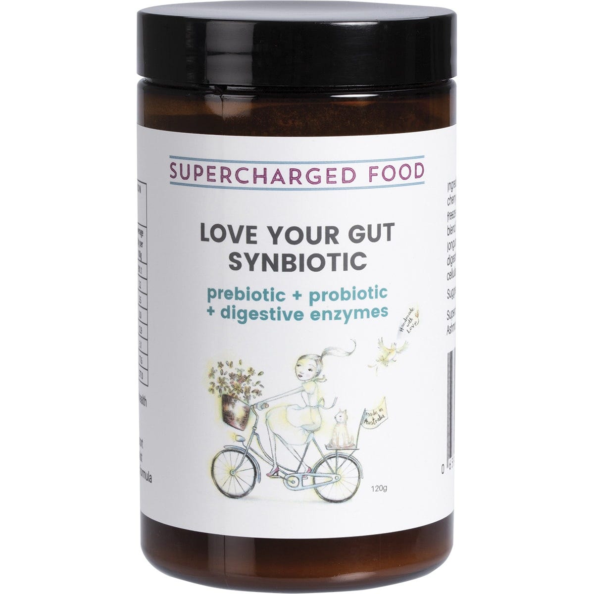 Supercharged Food Love Your Gut Synbiotic Powder Pre/Probiotic – Mega ...