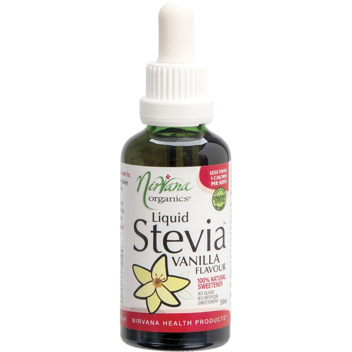 Nirvana Organics Liquid Stevia Vanilla – Mega Health Warehouse
