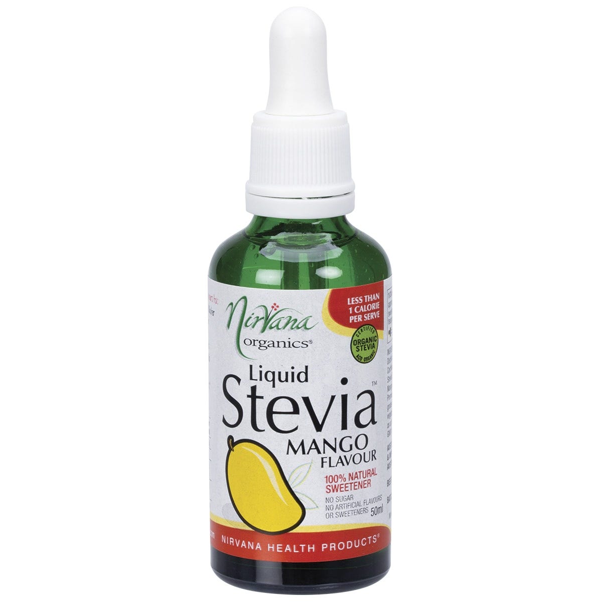 Nirvana Organics Liquid Stevia Mango – Mega Health Warehouse