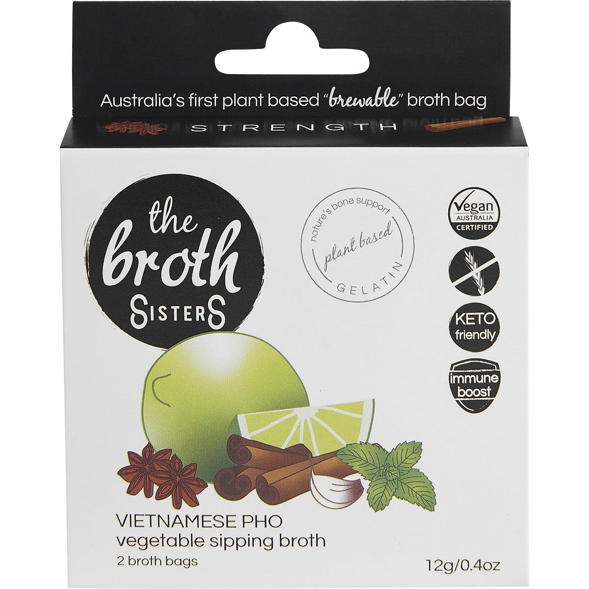 The Broth Sisters Vegetable Sipping Broth Bags Vietnamese Pho – Mega ...